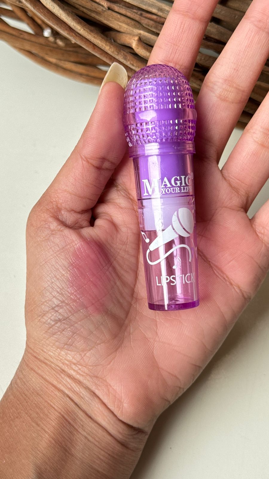 Kawaii Hand Microphone Shaped Lip Balm – Beautystorebeautiful